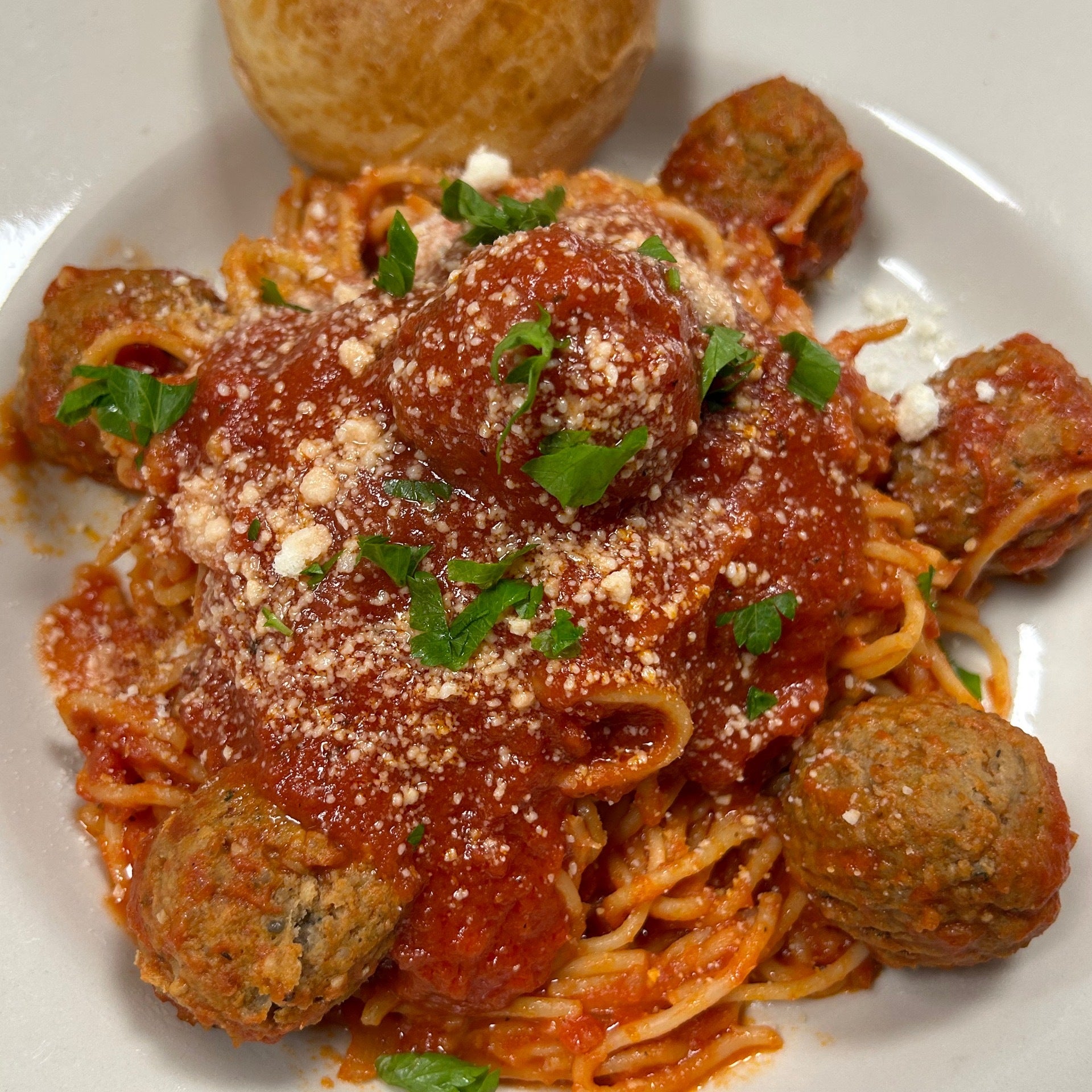 Spaghetti & Meatballs | Primo's Cafe